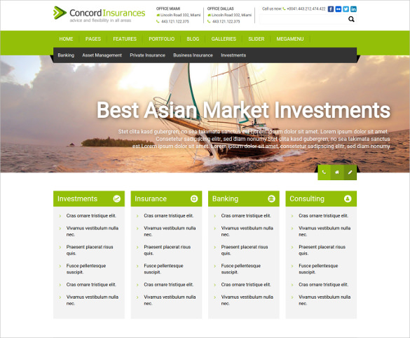 26+ Insurance Website Themes & Templates