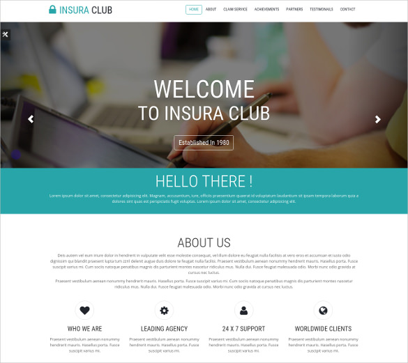 26+ Insurance Website Themes & Templates