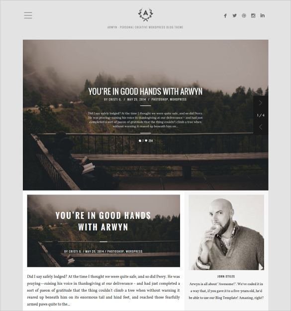28+ Social Media Website Themes & Templates