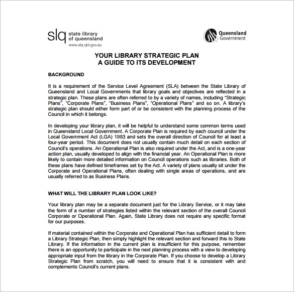 37+ Strategic Plan Templates - PDF, Docs