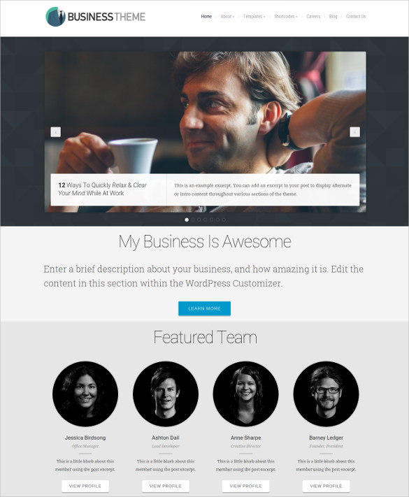 27+ Accounting Website Themes & Templates