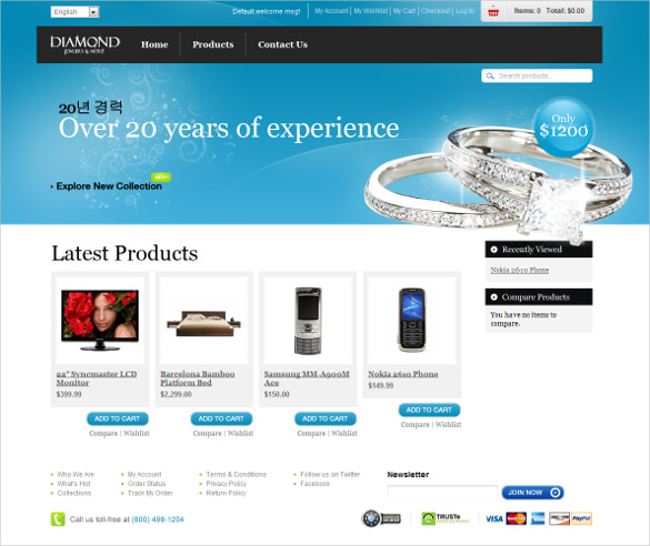 37+ Jewelry Website Themes & Templates