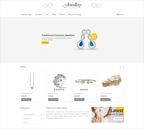 37+ Jewelry Website Themes & Templates