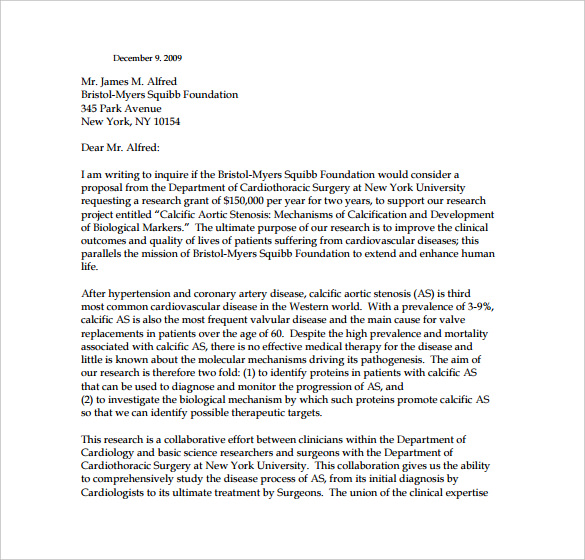 12+ Proposal Letter Templates - Free Sample, Example Format Download!