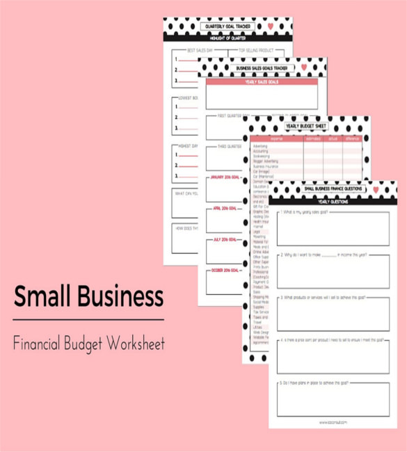 18+ Sample Business Budget Templates - Word, PDF, Apple Pages, Google Docs