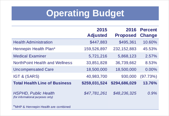 18+ Sample Business Budget Templates - Word, PDF, Apple Pages, Google Docs