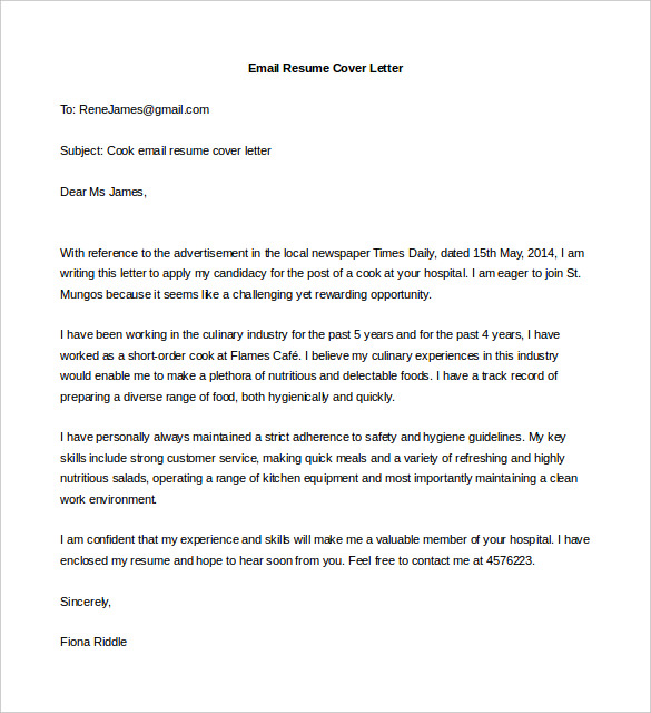 35 Printable Free Cover Letter Templates Word Doc Formats
