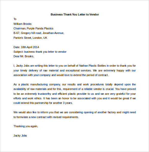50+ Business Letter Templates -PDF, DOC