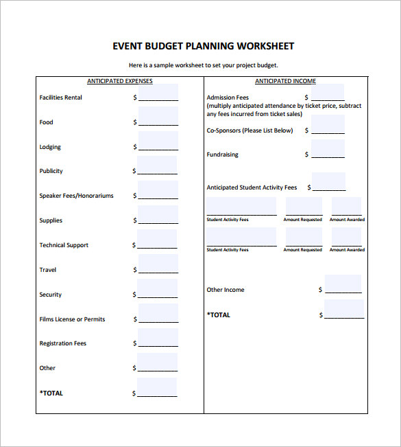 14 Budget Plan Template Word Excel PDF Google Docs Apple Pages 