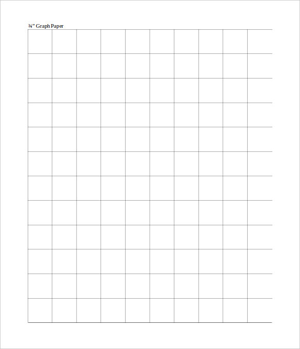 Large Graph Paper Template – 10+ Free PDF Documents Download!
