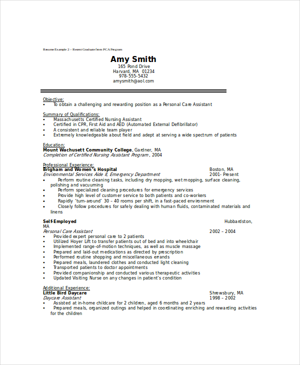 Ultrasound Technician Resume 6 Free PDF Documents Download