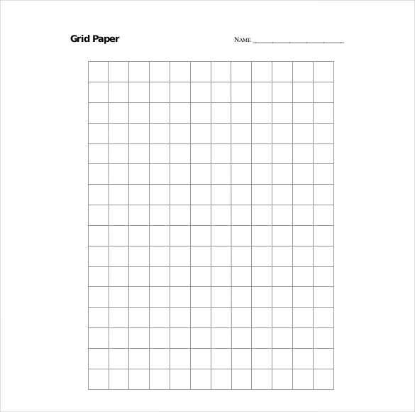 16+ Grid Paper Templates - PDF, DOC