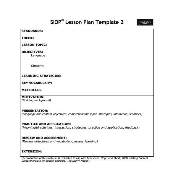 8 Lesson Plan Templates Free Sample Example Format Download 8-lesson-plan-templates-free-sample-example-format-download