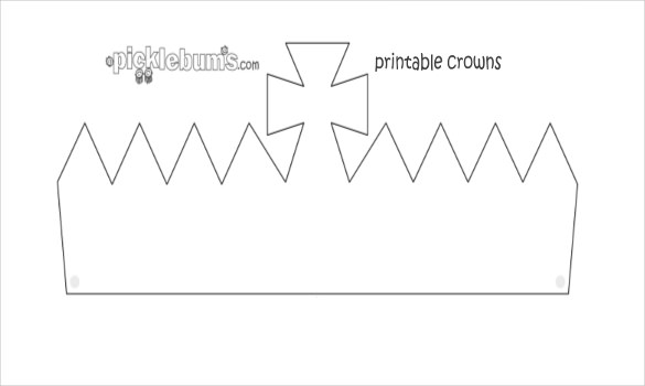 23 Paper Crown Templates PDF DOC