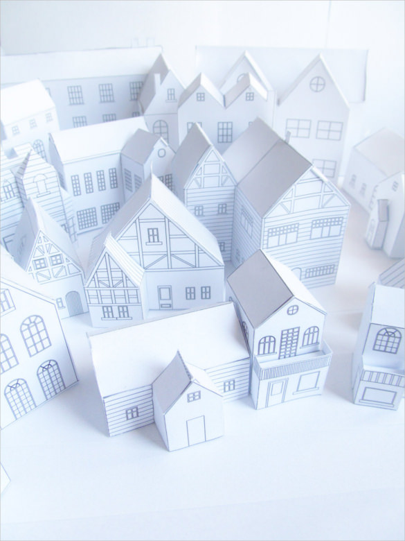 13+ Paper House Templates - Free Sample, Example, Format Download!