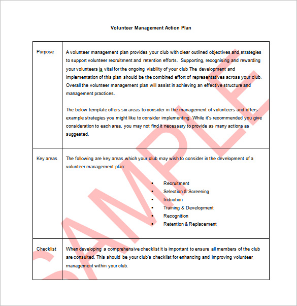 13+ Action Plan Templates - Free Sample, Example, Format Download ...