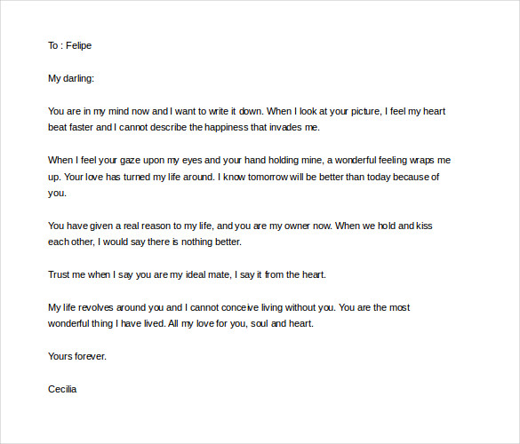 Love Letters For Him 25 Free Word PDF Documents Download Love Letters For Him 25 Free Word PDF Documents Download