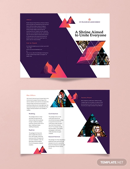 16+ Popular Church Brochure Templates - Ai,Psd, Docs, Pages