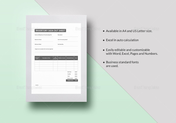 Access Inventory Template – 16+ Free Sample, Example, Format Download