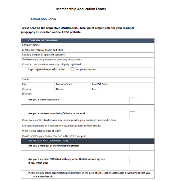 Membership Application Template - 23+ Free Word, PDF Documents Download!