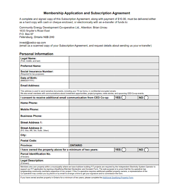 Membership Application Template - 23+ Free Word, PDF Documents Download!