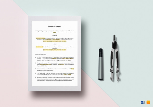 Purchase Agreement Template - 28+ Free Word, PDF Document Download