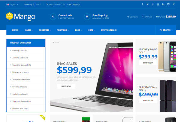 16+ Retail HTML5 Themes & Templates