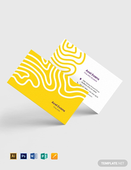 21+ Student Business Card Templates - PSD, Word, Pages