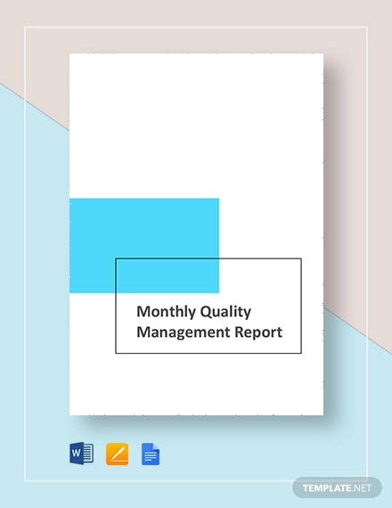 34+ Sample Monthly Report Templates - Word, PDF