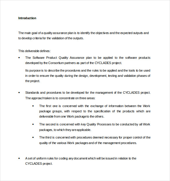 16+ Quality Assurance Plan Templates - Word, PDF, Google Docs