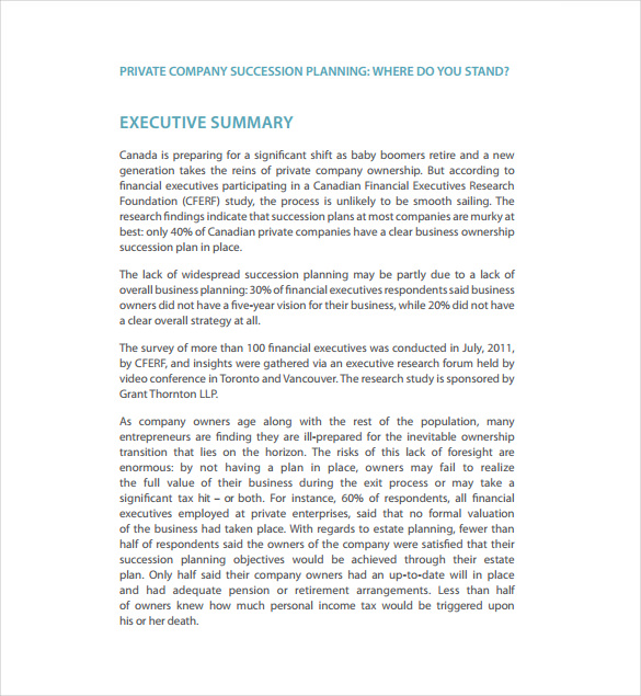7+ Succession Plan Templates - DOC, PDF | Free & Premium Templates