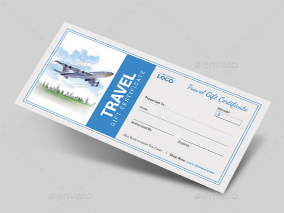 9+ Travel Gift Certificate Templates - DOC, PDF, PSD