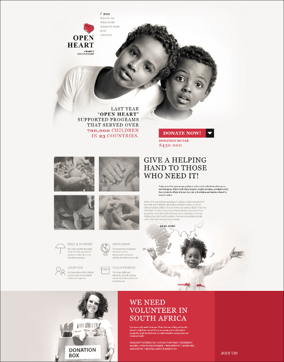 18+ Charity Blog Themes & Templates