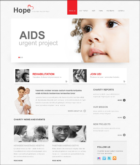 18+ Charity Blog Themes & Templates