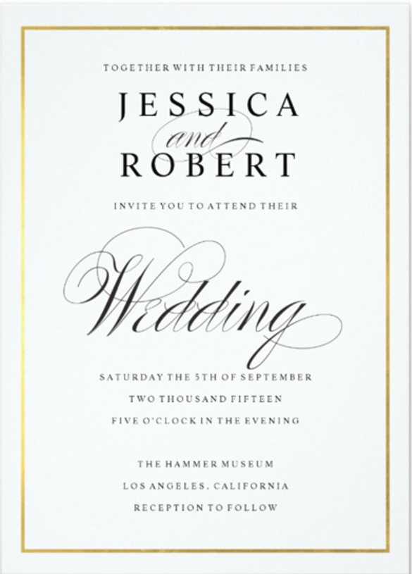 25 Images Formal Invitation Template Free Download 25 Images Formal Invitation Template Free Download