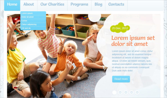18+ Charity Blog Themes & Templates