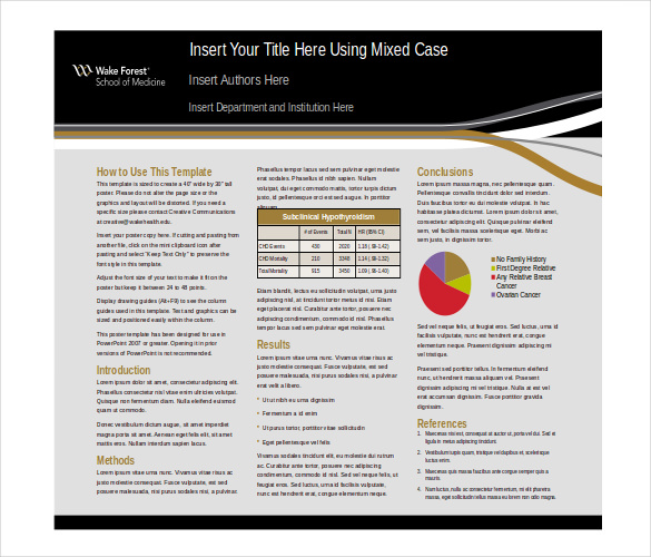 15+ PowerPoint Poster Templates - PPT