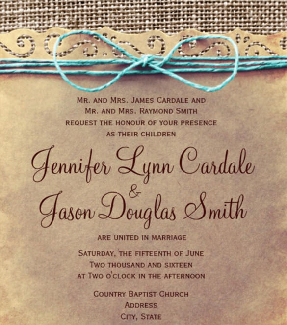 18 Wedding Invitation English Format Gif Blog Jilbab Cewek