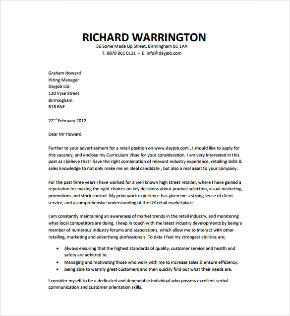 Short Application Cover Letter Samples For Usps Tricheenlight