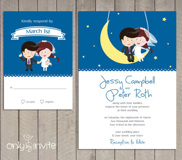 Funny Wedding Invitation Templates
