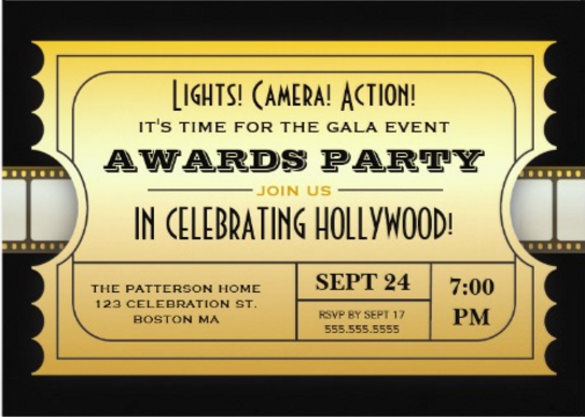 15+ Award Invitation Templates - PSD, Word, AI