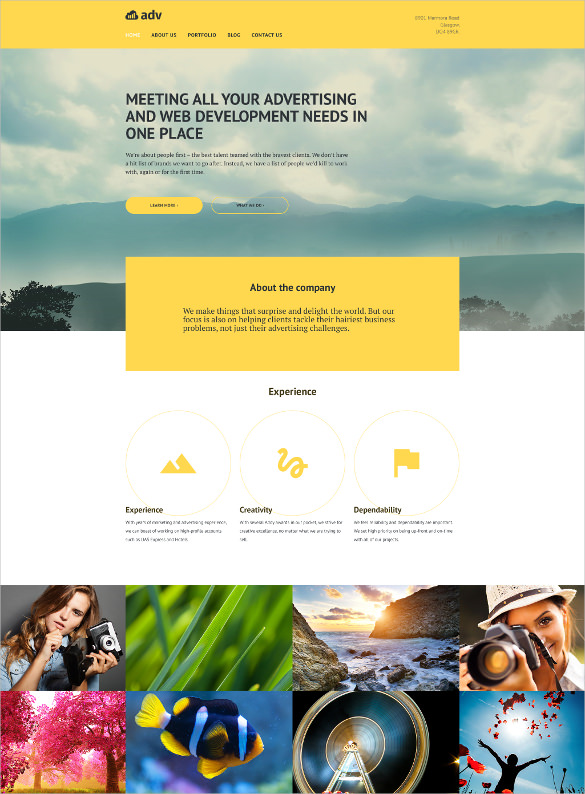18+ Corporate PHP Themes & Templates