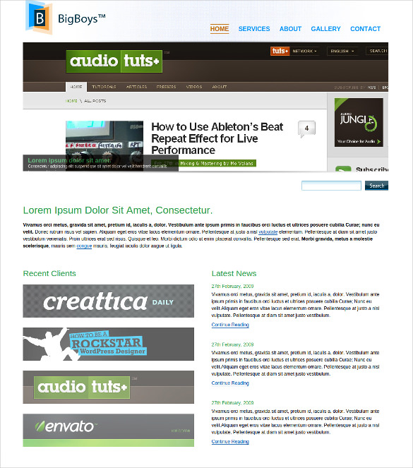18+ Corporate PHP Themes & Templates