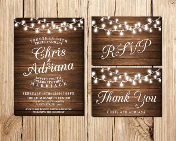37+ Traditional Wedding Invitation Templates – PSD, AI, Word