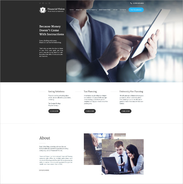 18+ Corporate PHP Themes & Templates