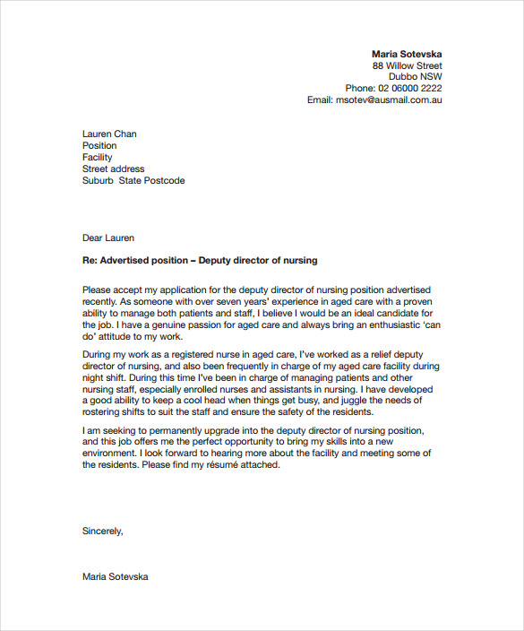Nursing Cover Letter Template Australia Writersgroup721 web fc2