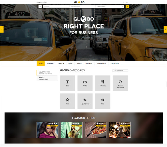 16+ Directory & Listing Blog Themes & Templates