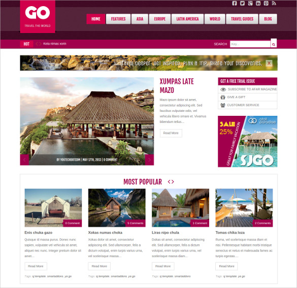 16+ Directory & Listing Blog Themes & Templates