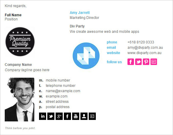 36+ Best Email Signature Generator Tools & Online Makers