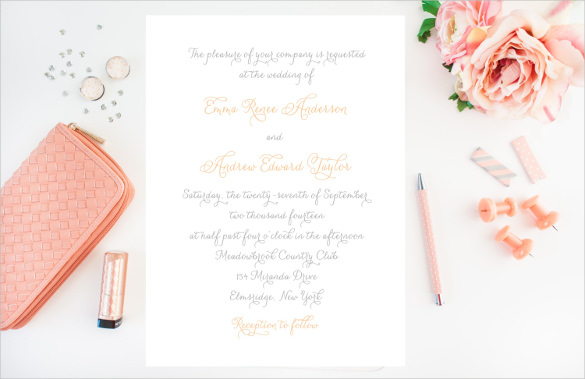 35+ Traditional Wedding Invitations - PSD